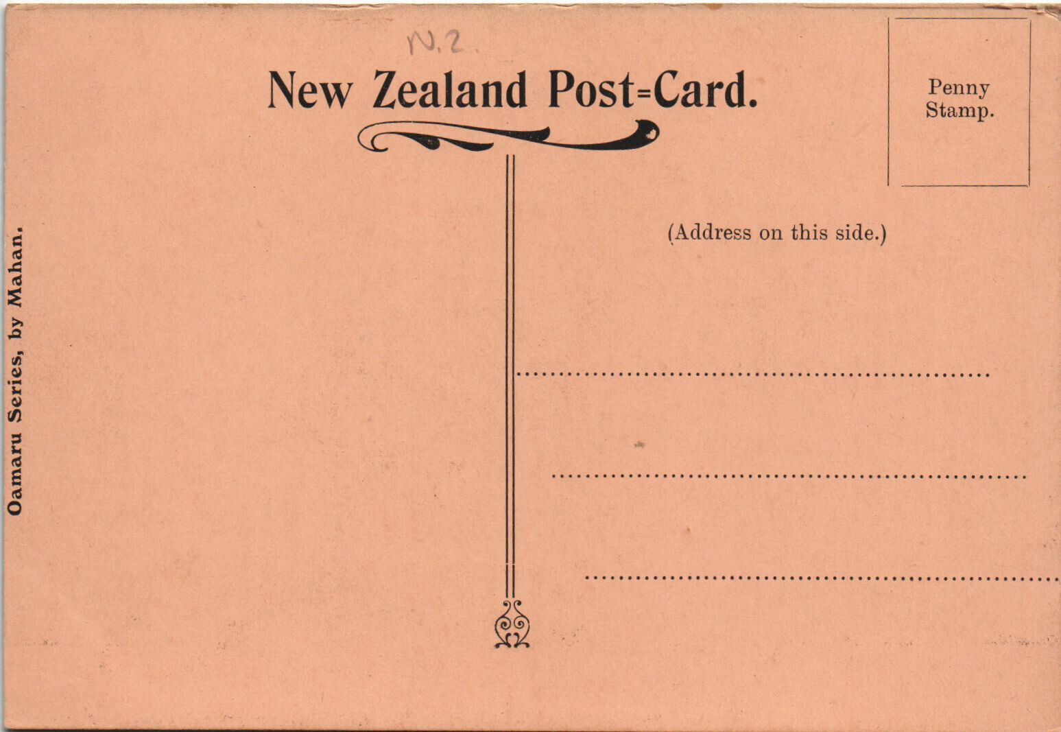 PC New Zealand, Boys' Waitaki High School, Ormaru, Vintage Postcard ...