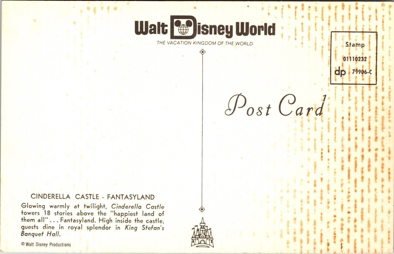 Cinderella Castle Fantasyland Walt Disney World Sunset Orlando Chrome ...