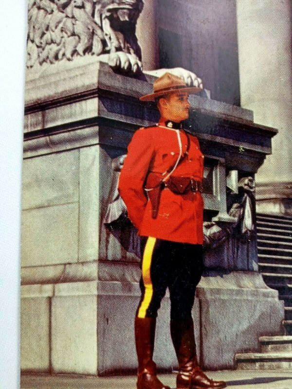 Vintage Postcard The Mountie Royal Canadian Mounted Police Force Canada ...