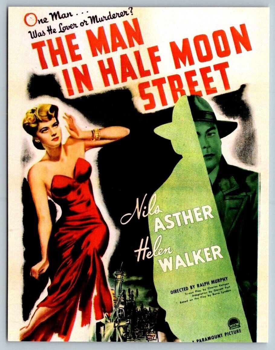 The Man in Half Moon Street Nils Asther Replica Poster Postcard | Other ... The Man in Half Moon Street Nils Asther Replica Poster Postcard | Other ...
