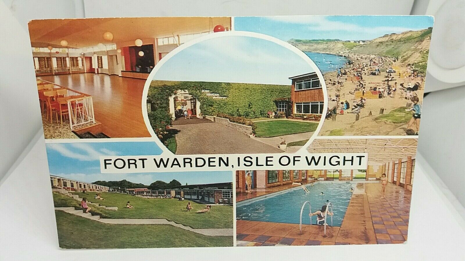 Fort warden Holiday Park Campsite Freshwater Posted 1972 Vintage ...