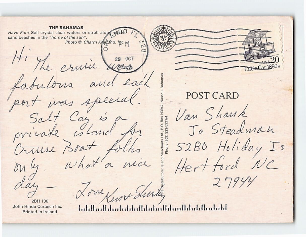 Postcard The World's Most Beautiful Beaches The Bahamas | Latin & South ...