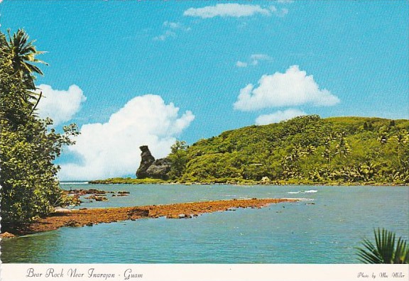 Guam Bear Rock Near Inarajan Bay | Australia & Oceania - Guam, Postcard ...