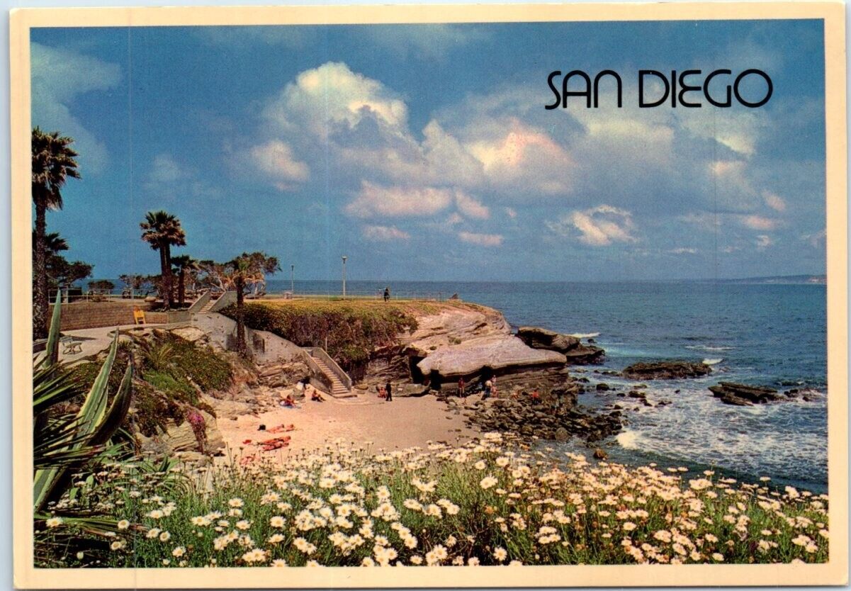 Postcard - Fun in the sun at world renowned La Jolla Cove - San Diego ...