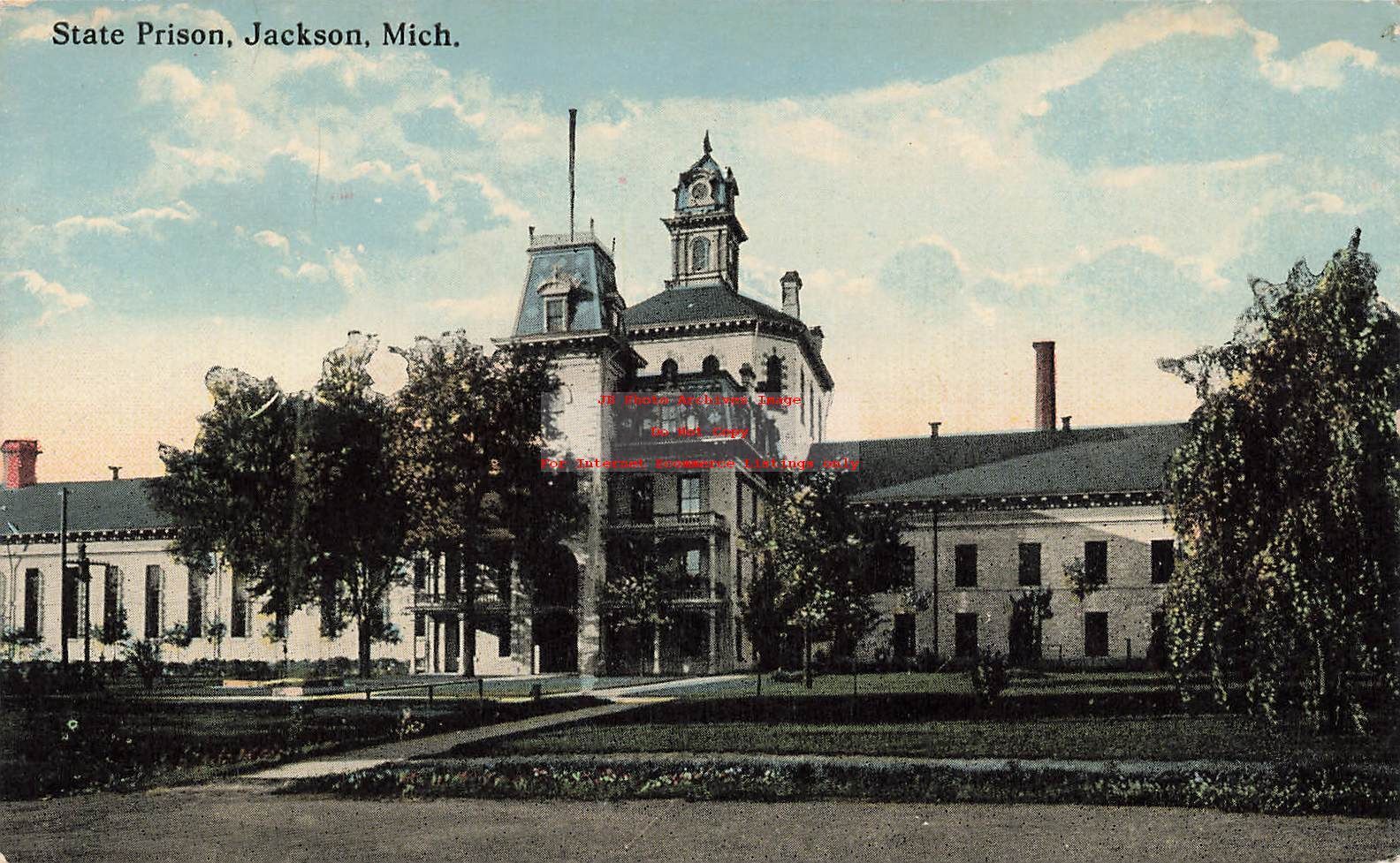 MI, Jackson, Michigan, State Prison, Woolworth Pub No 982 | United ...