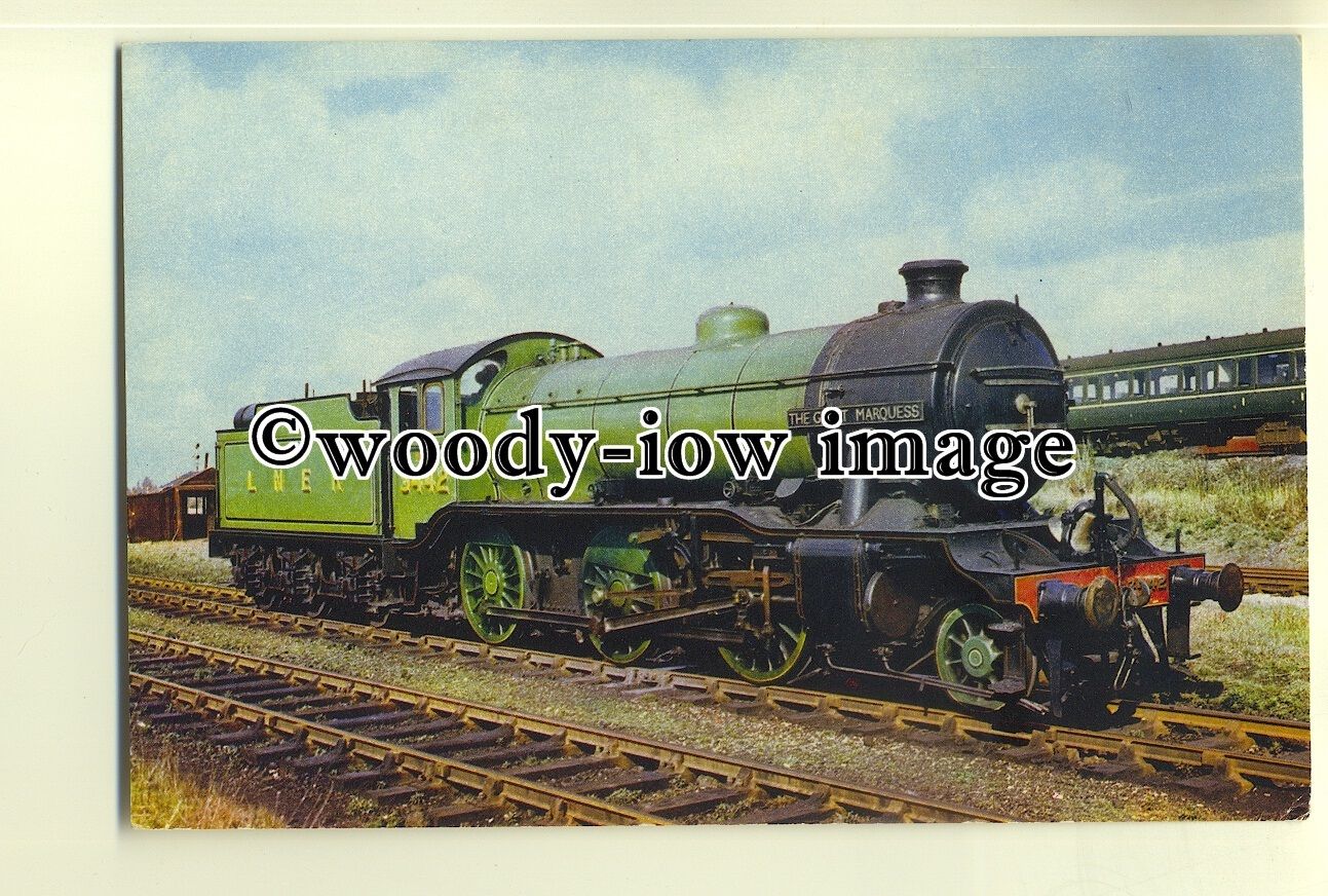 ry1010 - LNER Railway Engine no 3442 The Great Marquess - postcard ...