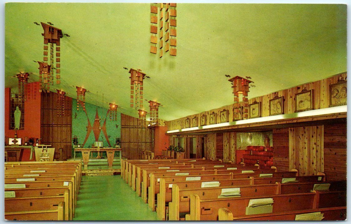 Postcard - Chapel of the Catholic Shrine - Indian River, Michigan ...