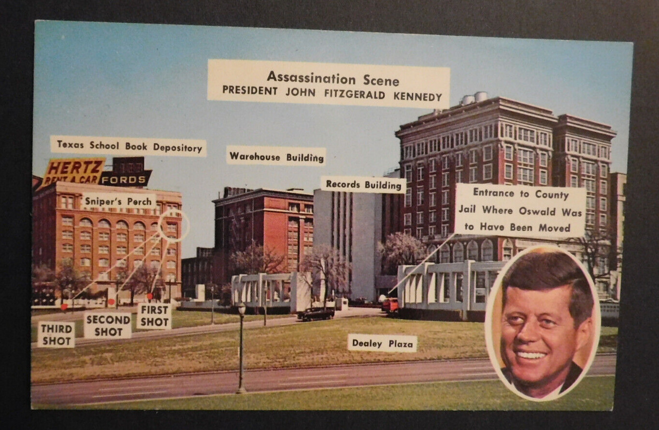 Mint United States Postcard President JFK John Kennedy Assassination ...