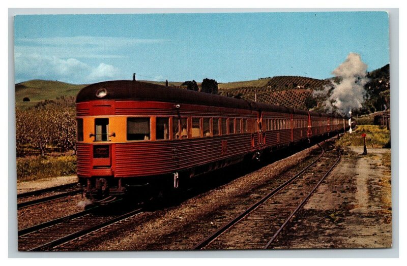 Vintage 1970's Postcard Southern Pacific Railroad Coast Daylight ...
