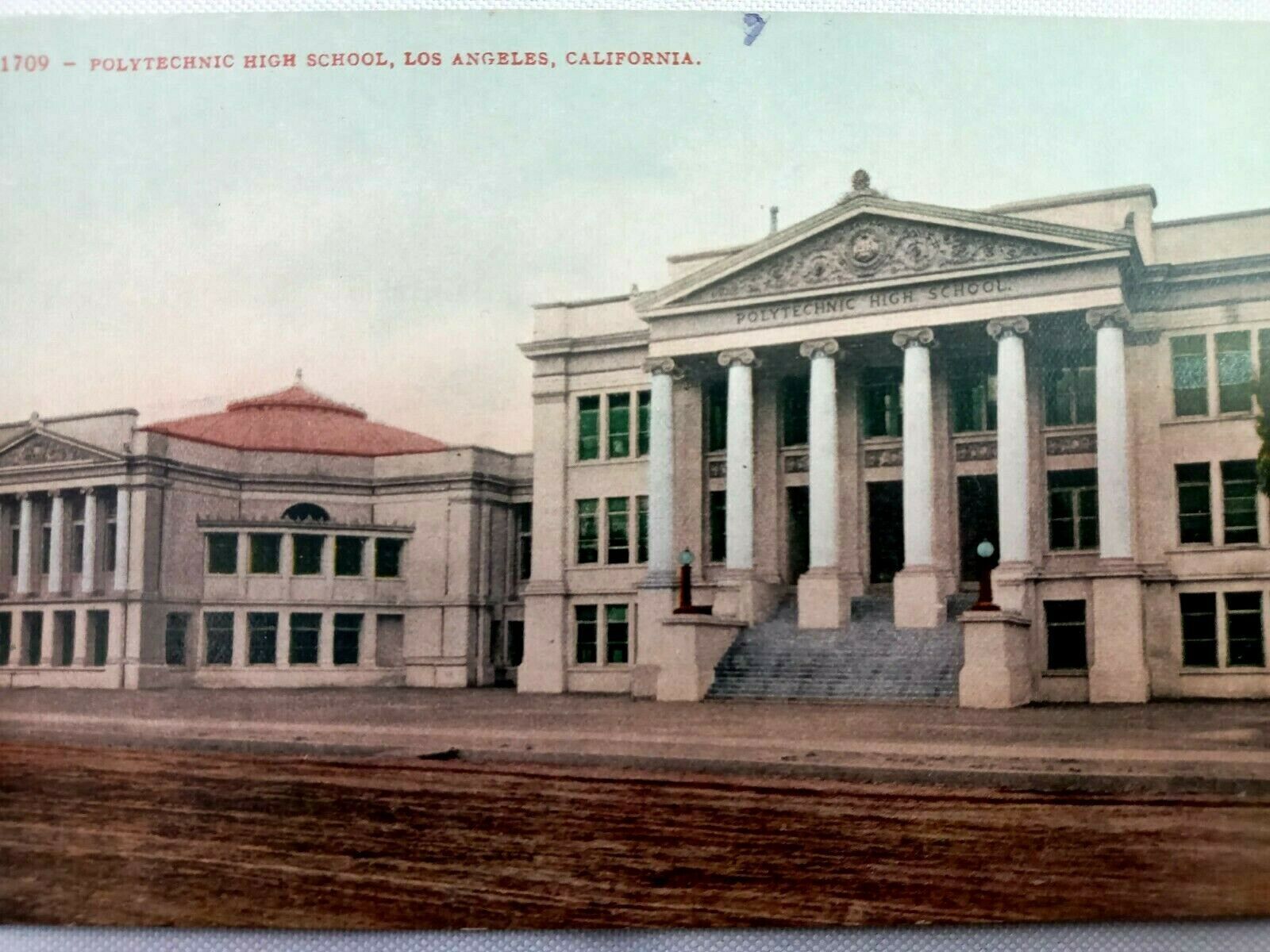 Vintage Postcard 1910's Polytechnic High School Los Angeles CA ...