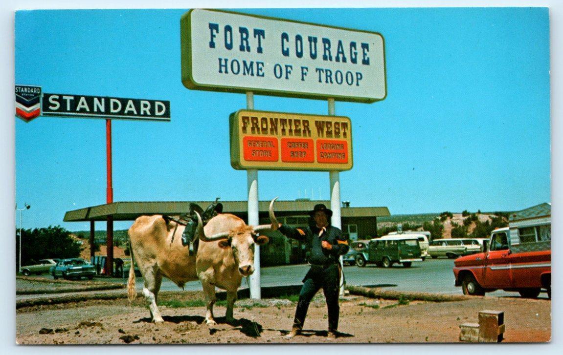 FORT COURAGE, Houck AZ ~ "F TROOP" Theme Park c1960s Apache County ...