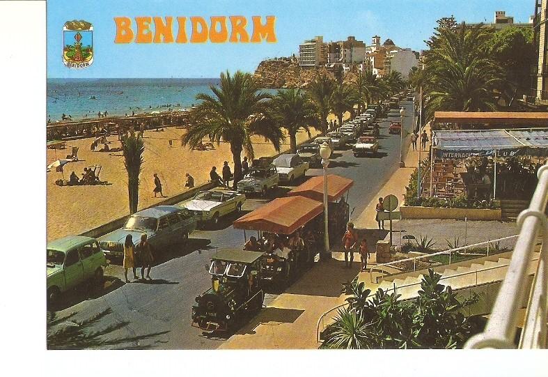 Postal 020640 : Recorrido Tour: Plaza Triangular - Benidorm | Other ...