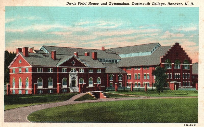 Vintage Postcard 1948 Davis Field House & Gymnasium Dartmouth College ...
