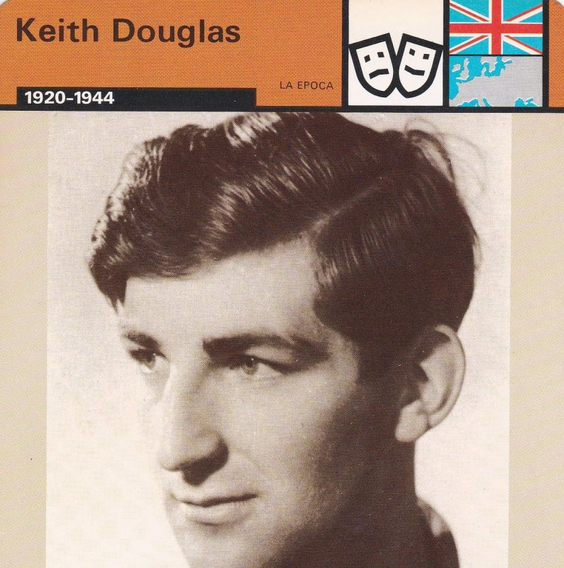 Ficha LA Epoca: Keith Douglas. 1920-1944 | Worldwide, Postcard / HipPostcard