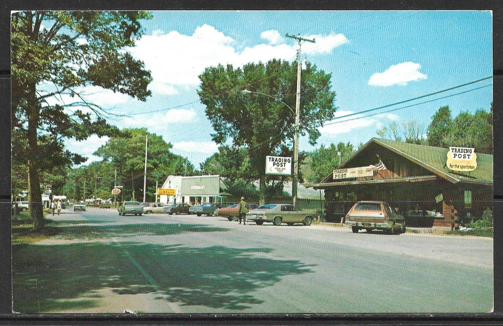 Michigan, Curtis - Street Scene - Upper Peninsula - [MI-070] | United ...