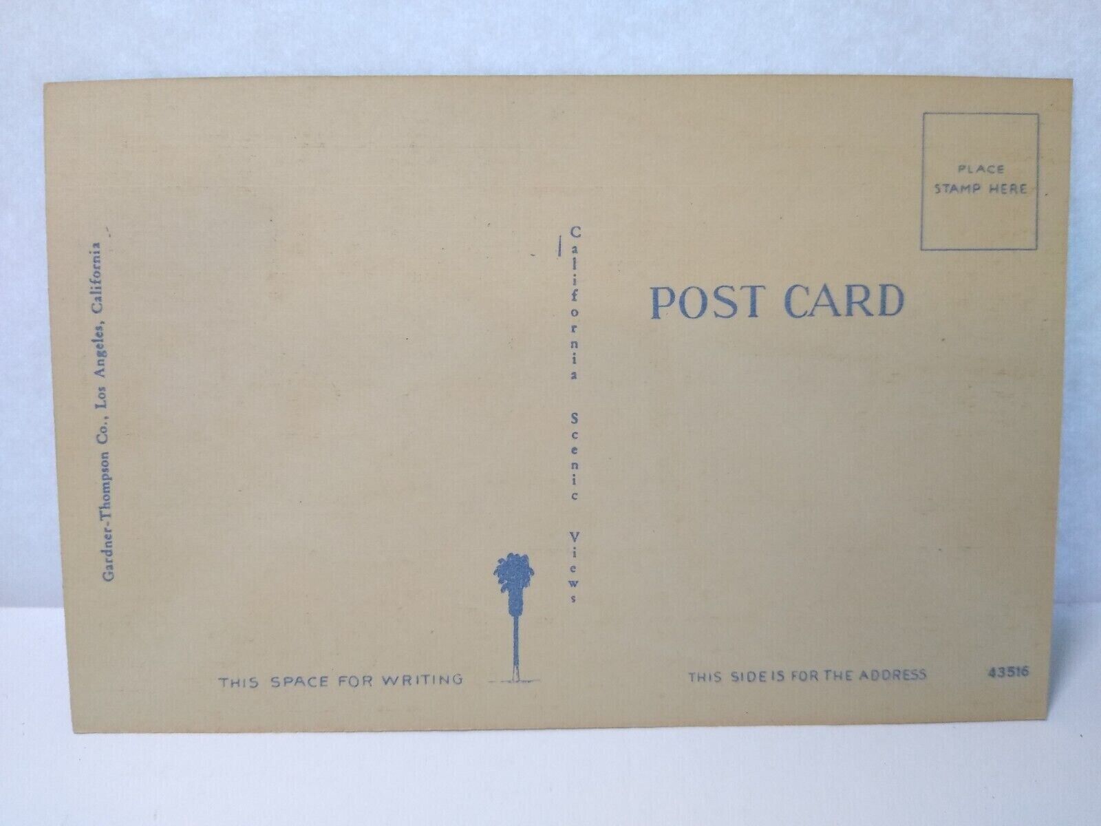 Greetings From Long Beach California Postcard Large Big Block Letter ...