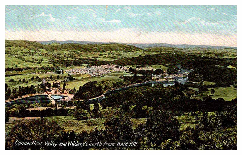 Postcard PANORAMIC SCENE Wilder Vermont VT AP7287 | United States ...
