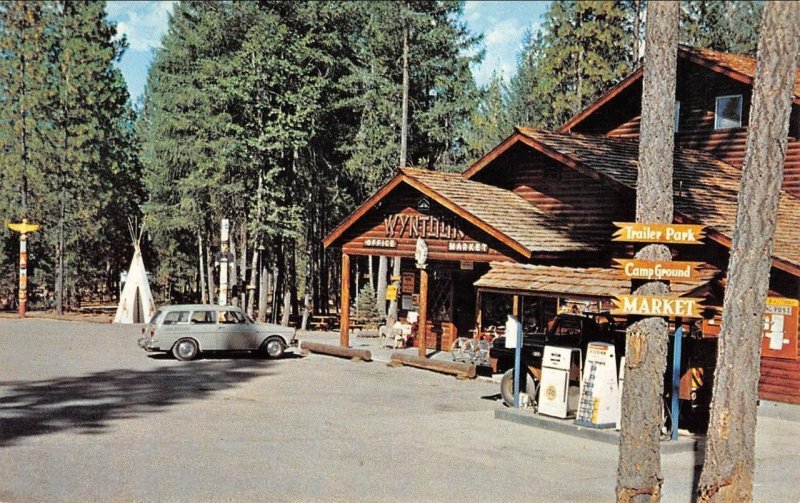 WYNTOON PARK RESORT Trinity Center, CA Roadside Campground Gas Station ...