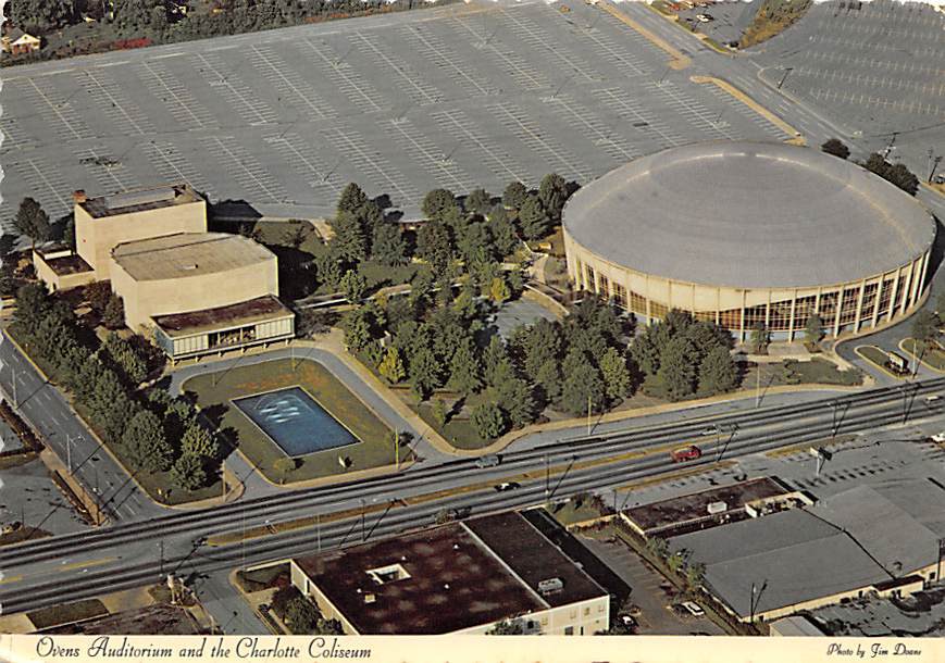 Ovens Auditorium and Charlotte Coliseum Misc, North Carolina NC ...