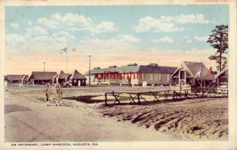 An Infirmary, Camp Hancock. Augusta, GA | United States - Georgia ...