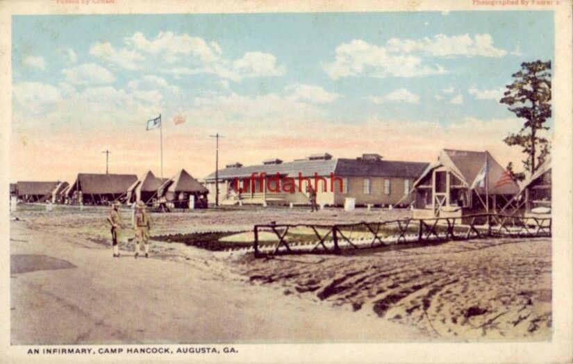 An Infirmary, Camp Hancock. Augusta, GA | United States - Georgia ...