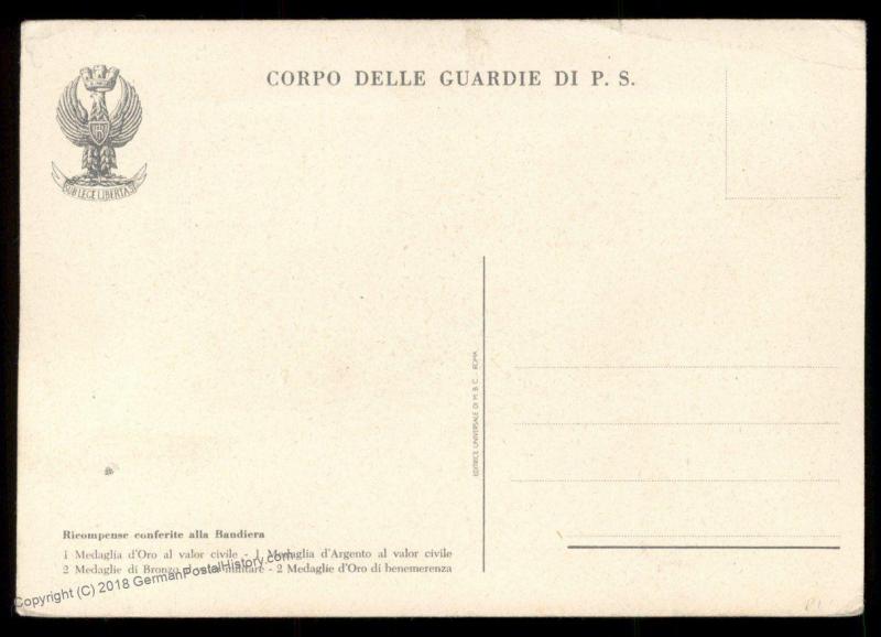 Italy WWII Flag Guard Corps Propaganda 91584 | Europe - Italy - Other ...