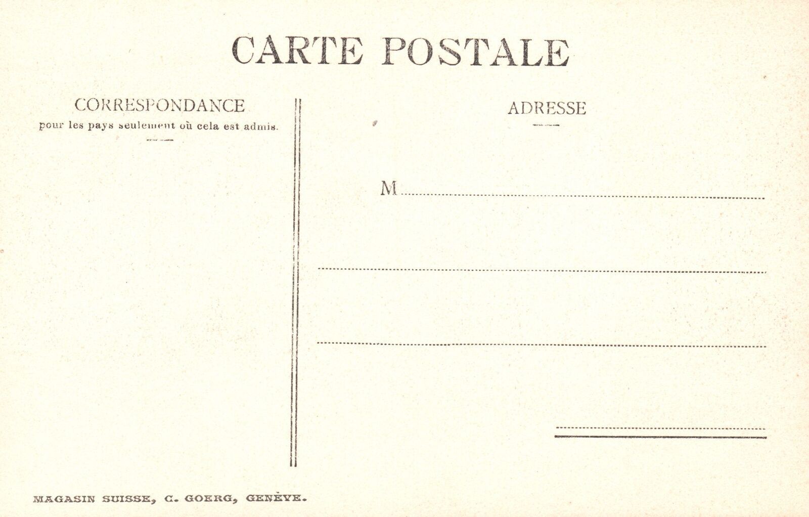 Vintage Postcard 1910s Chateau de Voltaire House Castle Ferney France ...