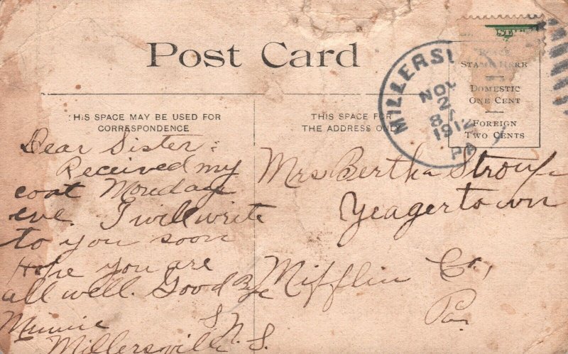 Vintage Postcard 1912 Fulton Opera House Lancaster PA Building L.B ...