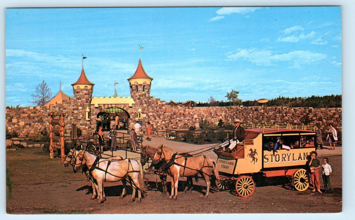 EDMONTON, ALBERTA Canada ~ Stage Coach STORYLAND VALLEY ZOO c1960s ...