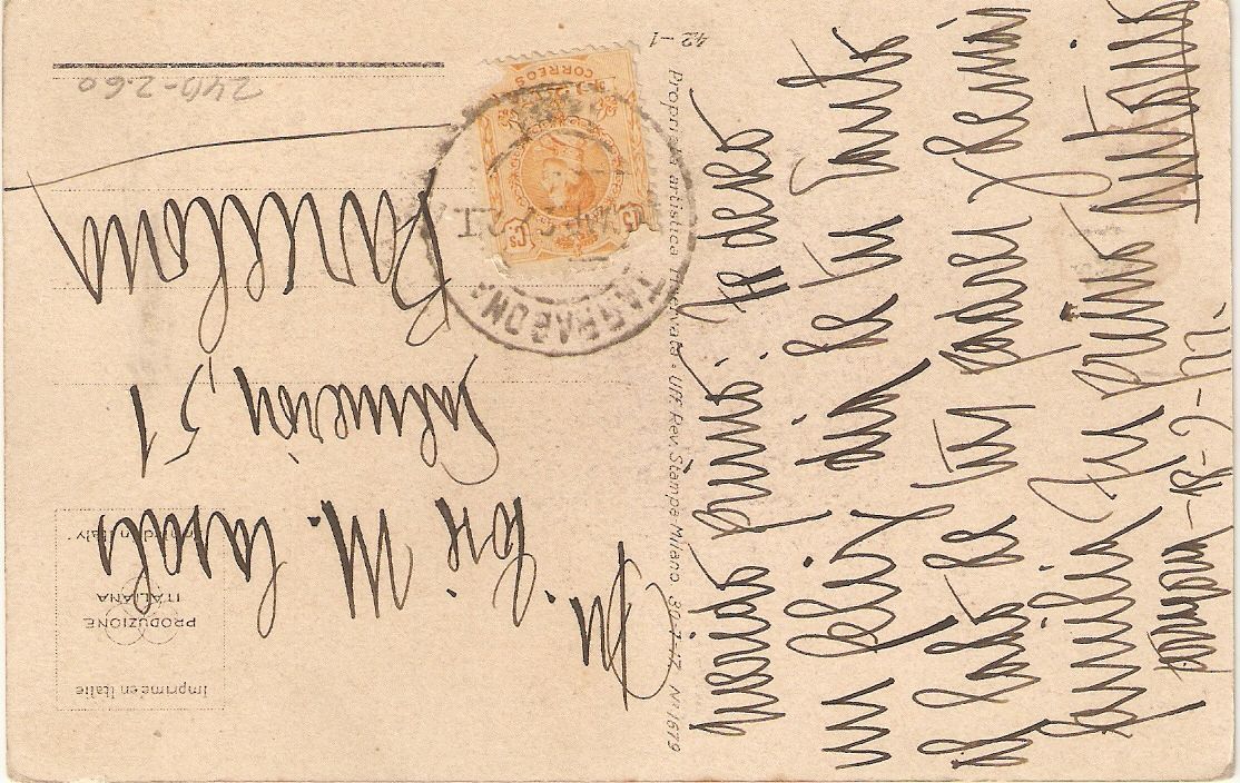 "Horse Race" Old vintage Italian artist signed postcard | Topics ...