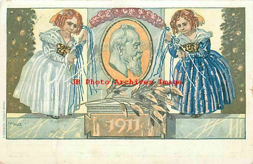 German Royalty, Prince Luitpold, Bavaria, 1911, Artist Julius Diez ...