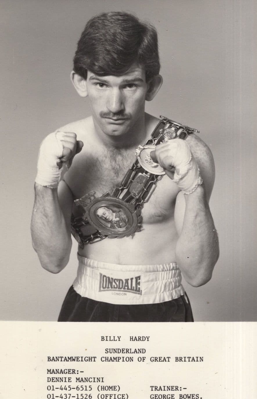 Billy Hardy Sunderland British Boxing Champion Rare Publicity Photo ...