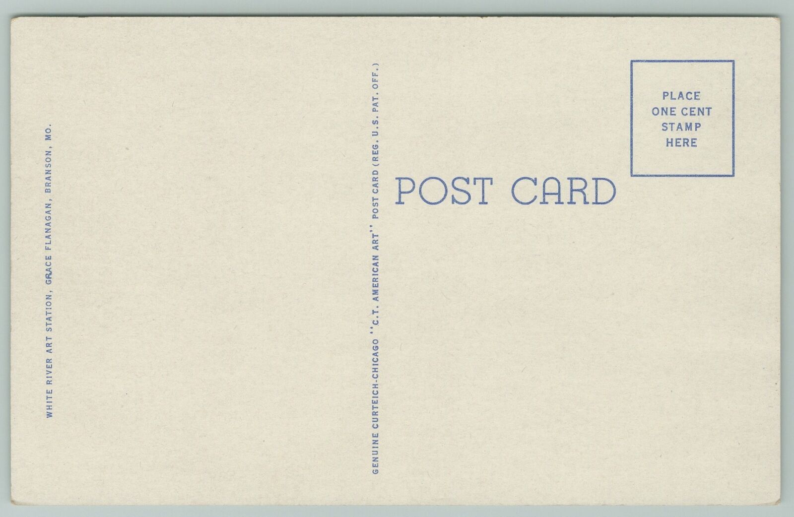 Branson Missouri~Old Matt's Cabin Lake Taneycomo~1940s Linen Postcard ...