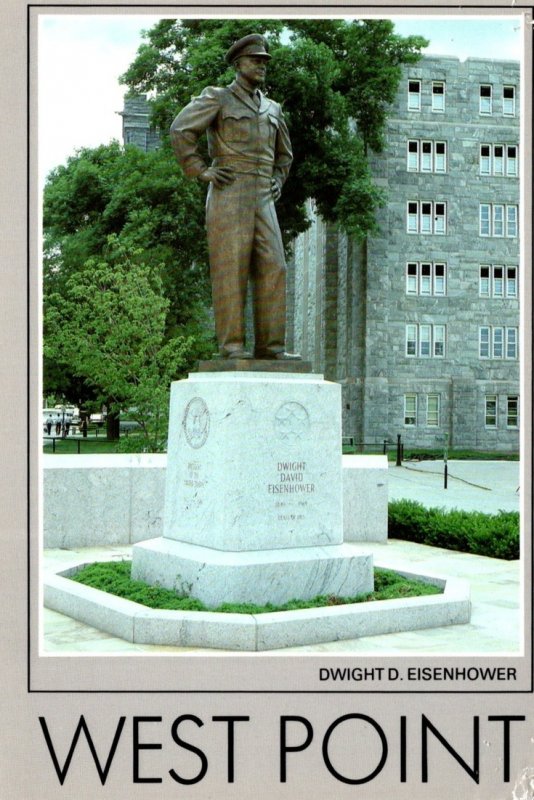 New York West Point U S Military Academy Dwight D Eisenhower Statue ...