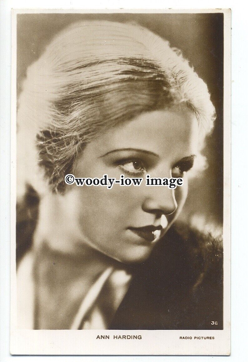 b4932 - Film Actress - Ann Harding - No.36 - postcard | Other ...