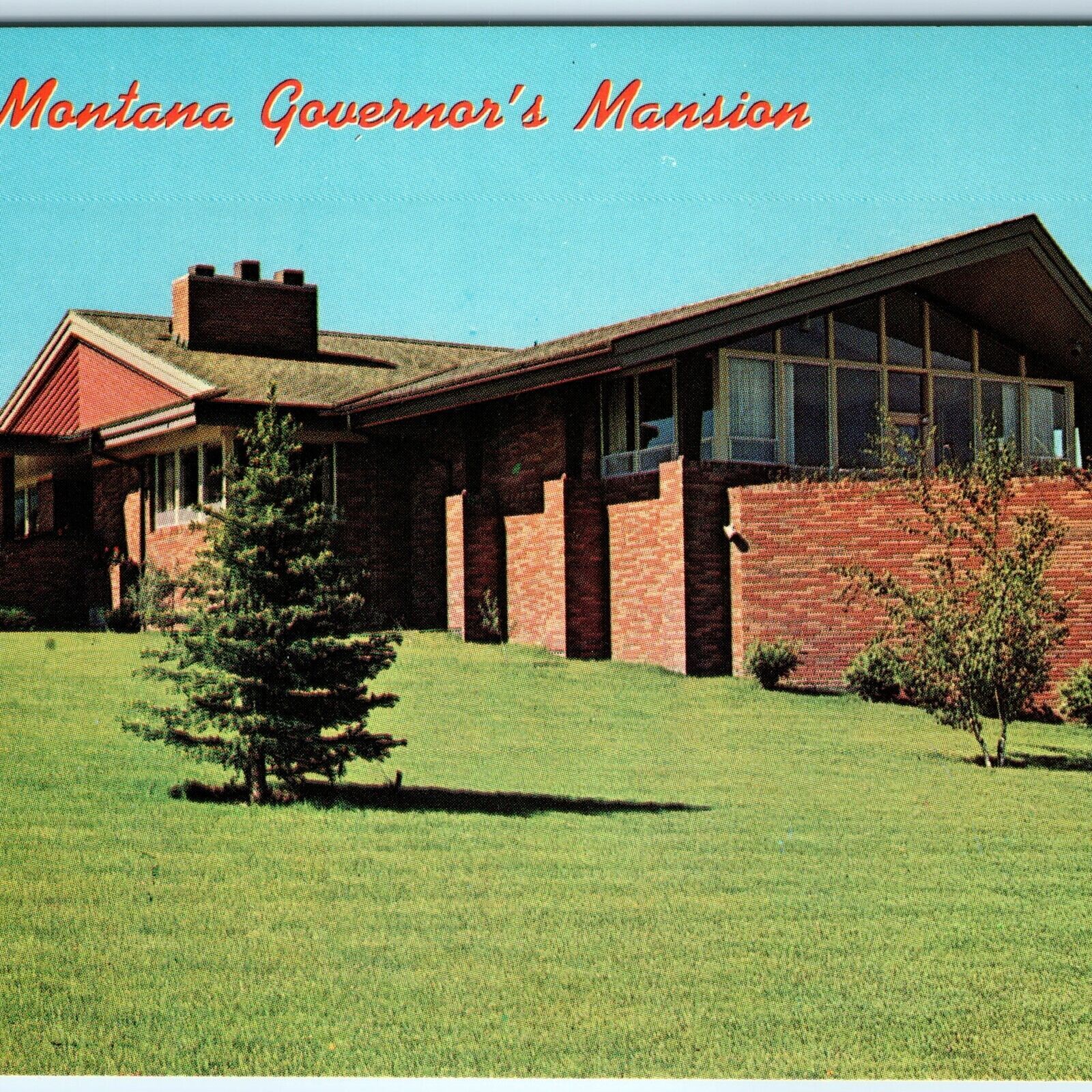 c1960s Helena MT Governor's Mansion Carson St Ranch House Mid Mod ...