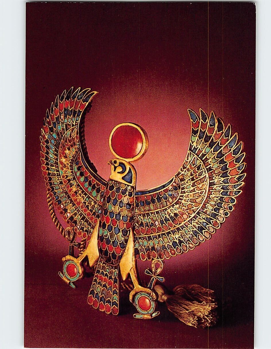 Postcard Falcon Pectoral, Egyptian Museum, Cairo, Egypt | Africa ...