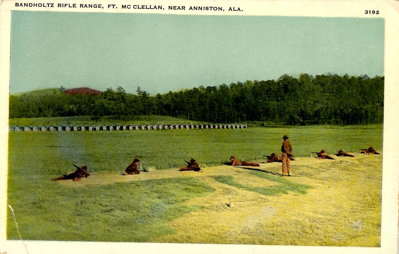 Military - Fort McClellan, Anniston, AL. Bandholtz Rifle Range | Topics ...