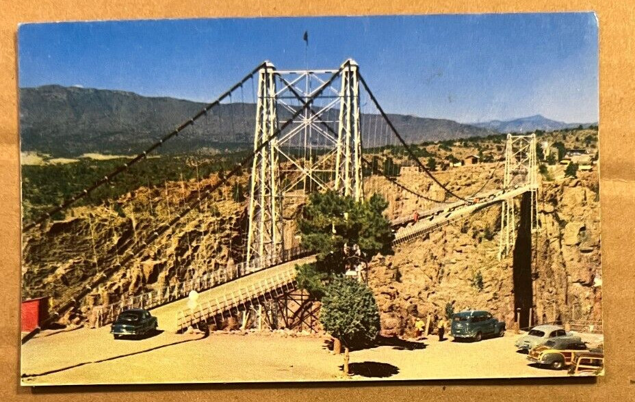 Vintage Unused Postcard - Royal Gorge Bridge, Canon City, Colorado ...