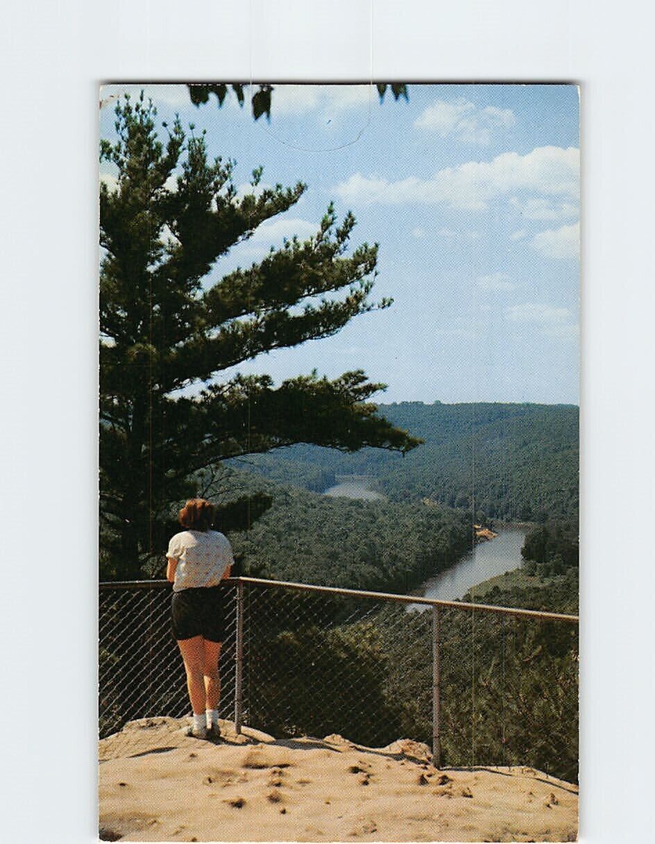 Postcard View from Seneca Point at Cook Forest State Park Pennsylvania ...
