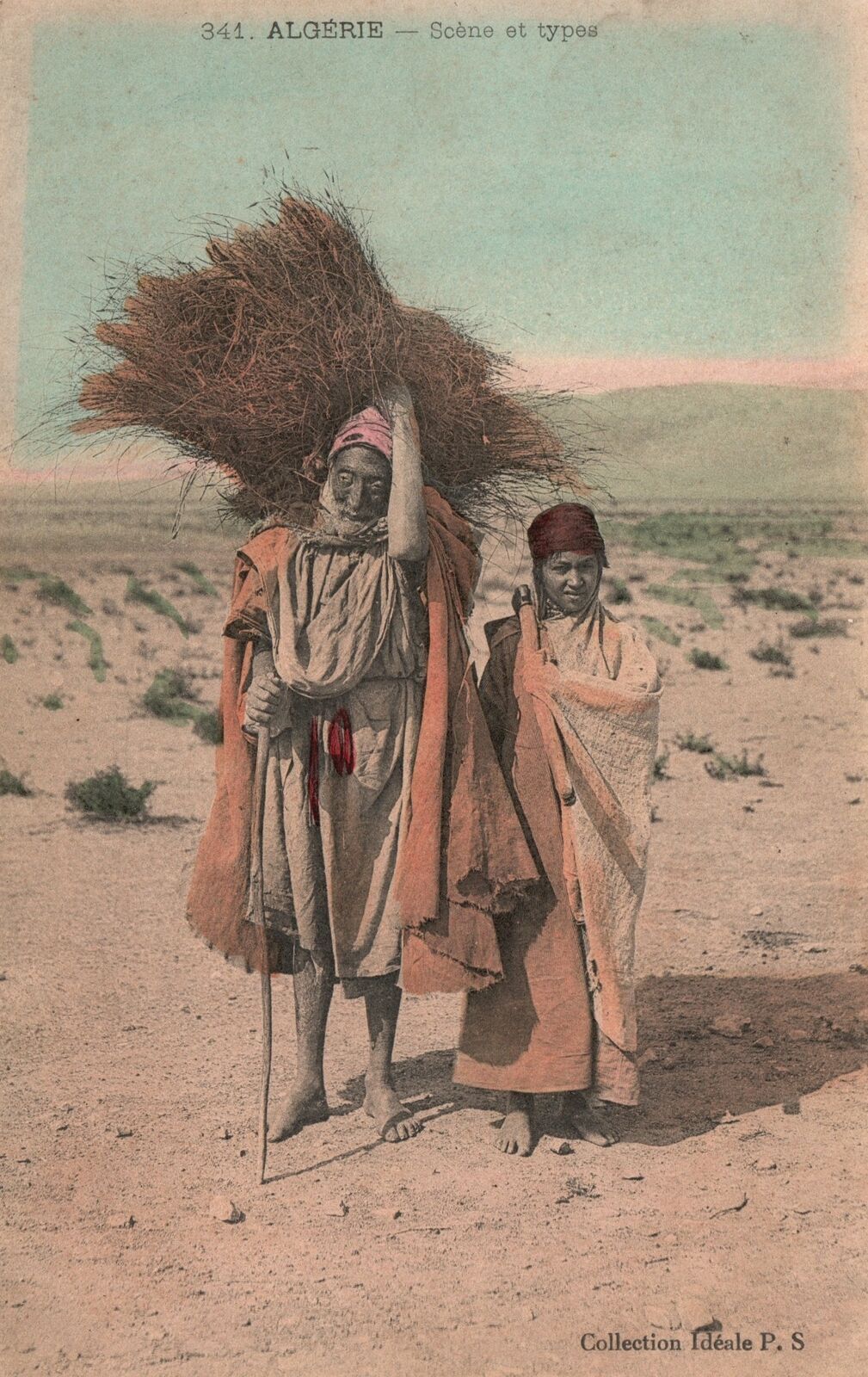 Vintage Postcard Algerie Scenes Et Types Cultures And Traditions ...