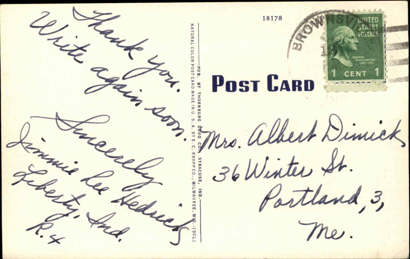 Syracuse Indiana IN Snipe Sailboat Races Spink-Wawasee Hotel Vintage ...