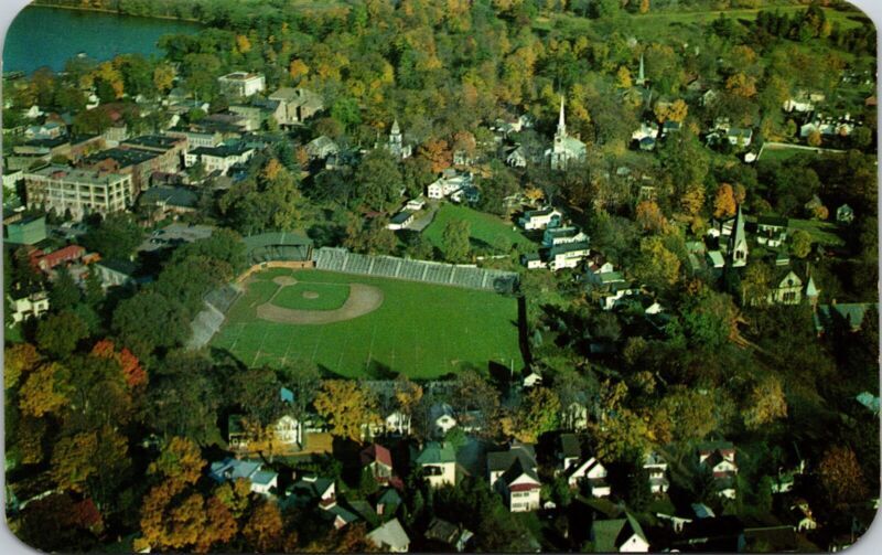Doubleday Field Cooperstown New York Aerial View Baseball Birthplace ...