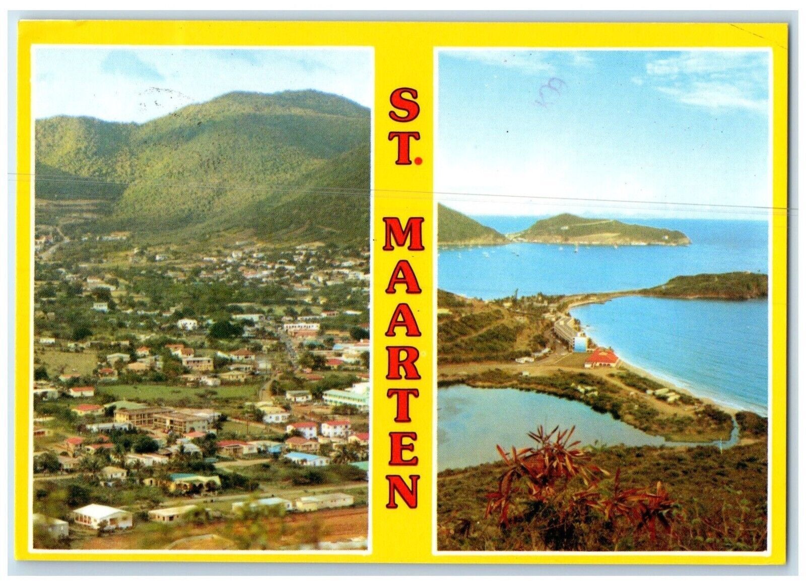 c1980's Philipsburg and Little Bay Beach and Resort St. Maarten ...