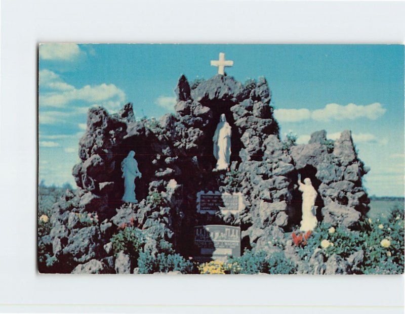 Postcard Resurrection Shrine at Grotto & Wonder Cave, Rudolph ...