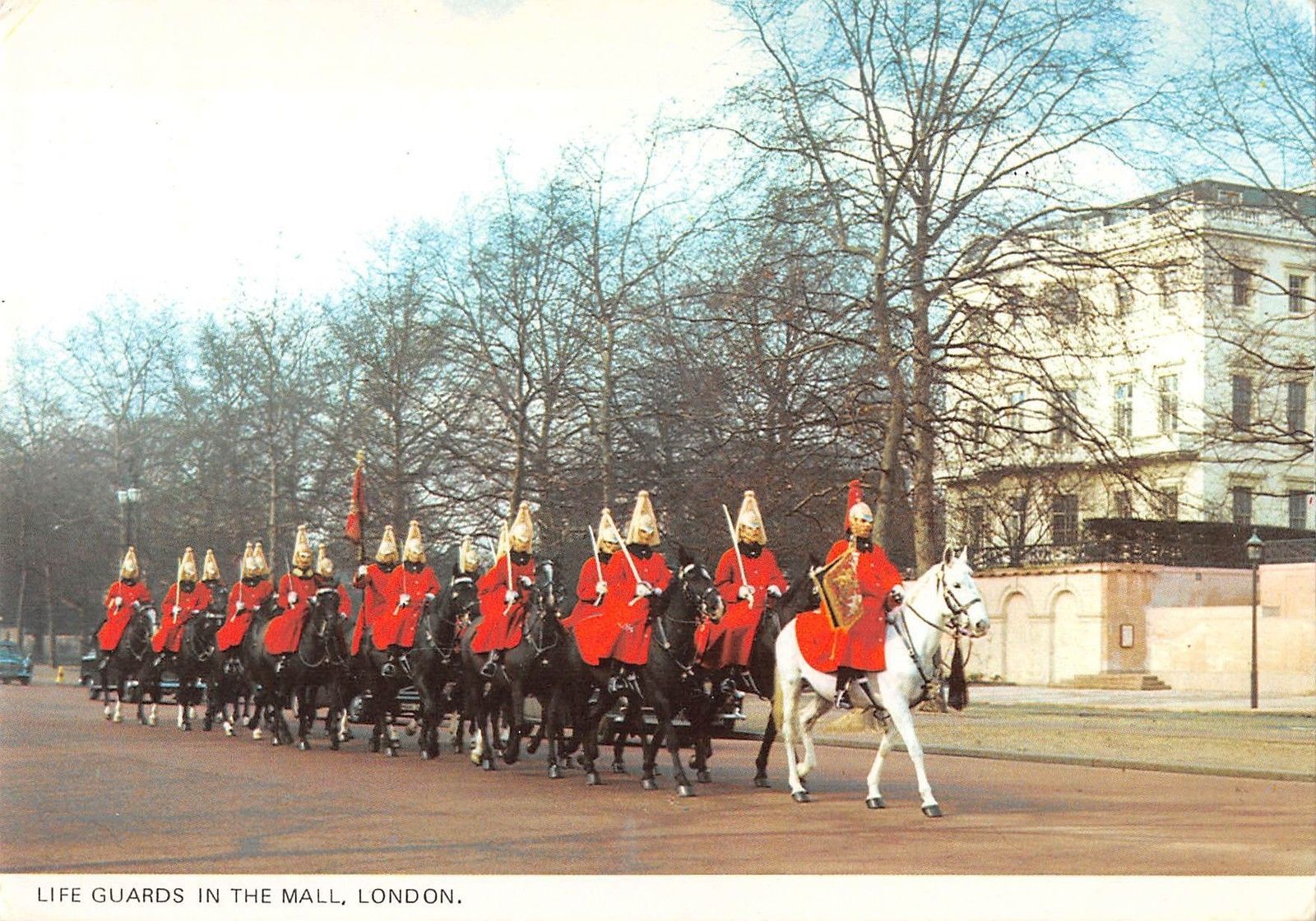 BR91004 life guards in the mall london military militaria uk | Europe ...