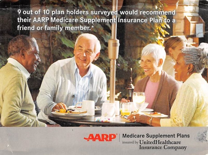 Aarp Aarp, Medicare Supplement Plans | Topics - Other, Postcard ...