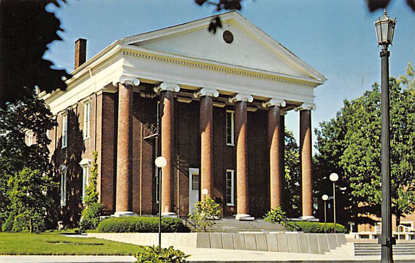 Giddings Hall Oldest permanent building on the campus of Georgetown ...