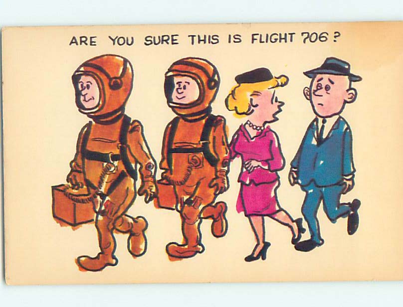 Pre-1980 Couple Follow Nasa Astronauts - USA Space Program Comic Hl3607 ...