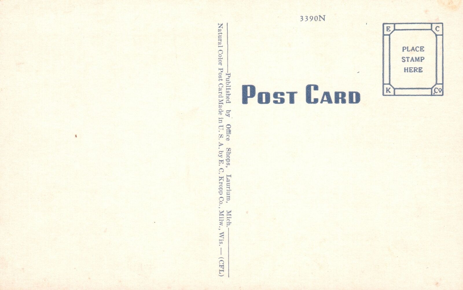 Vintage Postcard 1930's Copper Harbor Lake Fanny Hooe Beautiful ...